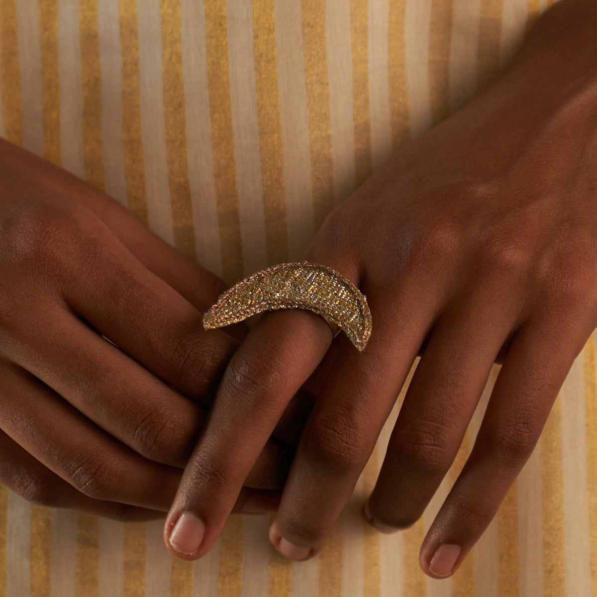 Experience Exceptional Craftsmanship with Handcrafted Ring – charkhee